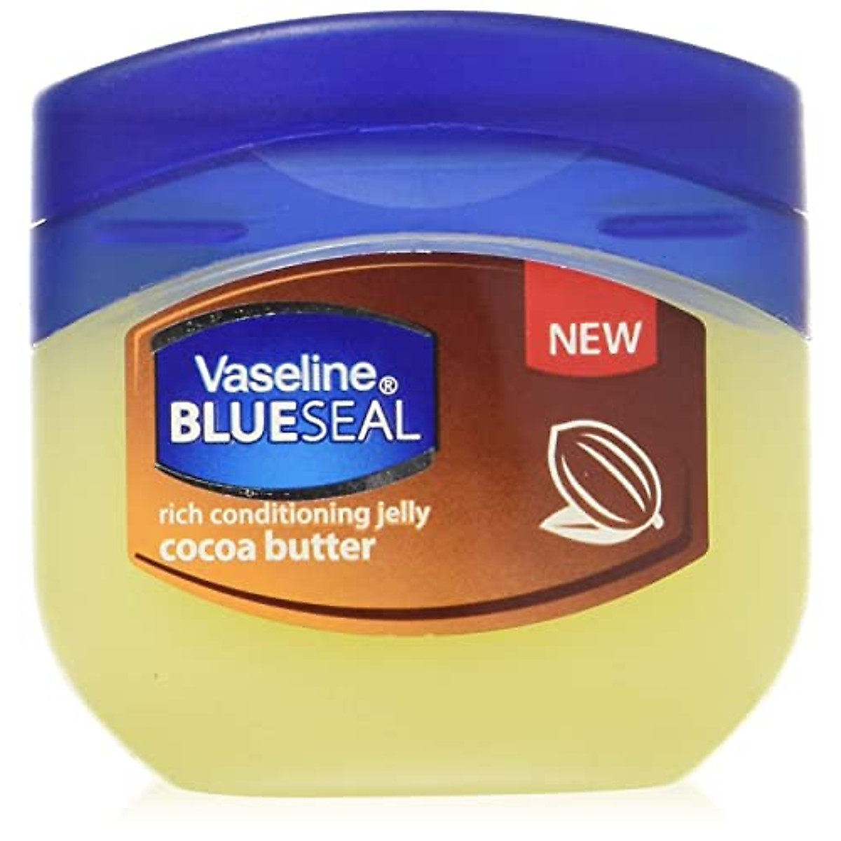 Vaseline Rich Conditioning Petroleum Jelly, Cocoa Butter, Travel Size 1.7 Oz/50 ML (Pack of 6)