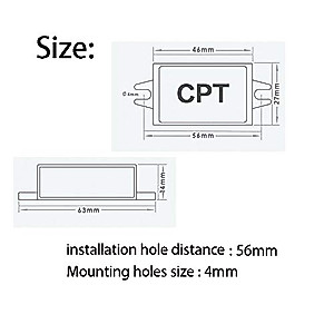 HOMREE DC-DC Converter Step Down Module 12V/24V to 5V Micro USB Output Buck Power Adapter