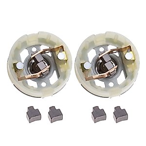 Create idea 2x RS550 Motor Carbon Brushes Holder and 4x Carbon Brushes Compatible with BOSCH Compatible with MAKITA Compatible with DEWALT Suitable for RS550 Micro Motor
