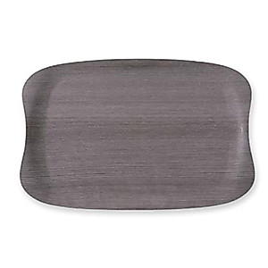 J-Kitchens Obon Tray, 12.2 inches (31 cm), Earth Tray, Graywood, 12.2 x 8.1 inches (31 x 20.6 cm), Made in Japan