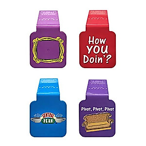 Ata-Boy Friends Bookmark, Friends TV Show Magnetic Bookmarks (4 Set) Friends Gifts & Merchandise…