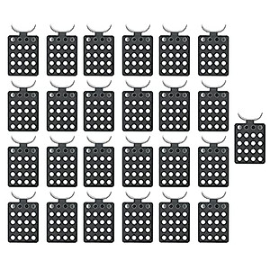 WFLNHB 25 Pack Aluminum Heat Cable Roof Clip Used to Secure Hot Tape and Hot Cable