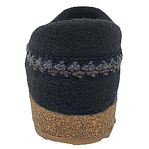 HAFLINGER Zigzag Clog - Black, 40