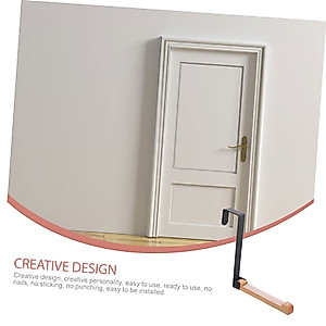 Mobestech 5pcs Door Hook Door Back Hanger Hanging Storage Hanger Wall Hanging Hooks Towel Hangers Over Door Single Coat Hook Door Coat and Hat Hook On The Door Rear Hanger Lotus Tree