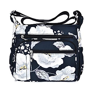 Women Shoulder Handbag Roomy Multiple Pockets Bag Ladies Crossbody Purse Fashion Tote Top Handle Satchel