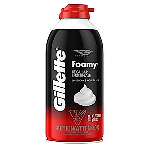 Gillette Foamy Shave Foam Original 11 Ounce (325ml) (2 Pack)