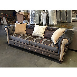 New Dimension Bun Feet Dark Wanut Sofa Legs (Set of 4)