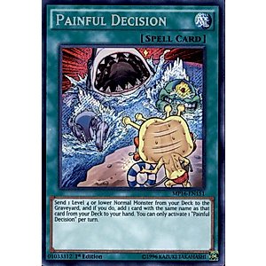 YU-GI-OH! - Painful Decision (MP16-EN151) - Mega Pack 2016-1st Edition - Secret Rare