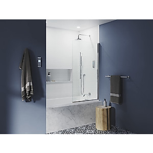 KOHLER K-1130-0 Underscore Rectangle 60-Inch x 32-Inch drop-in bath with end drain, White
