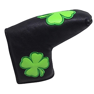 ReadyGOLF Irish Shamrock Embroidered Putter Cover Blade