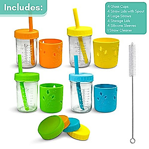 Tiny Twisterz Spill-resistant Kids & Toddler Glass Cups