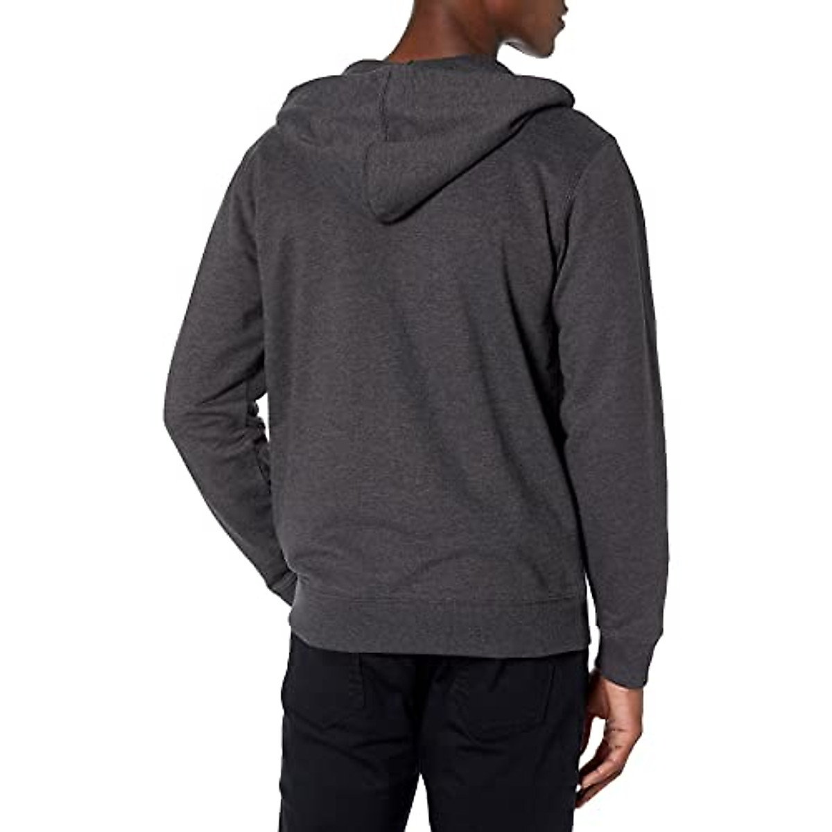 Billabong mens Classic Zip Fleece Hoody Hooded Sweatshirt, Black Texture, Large US