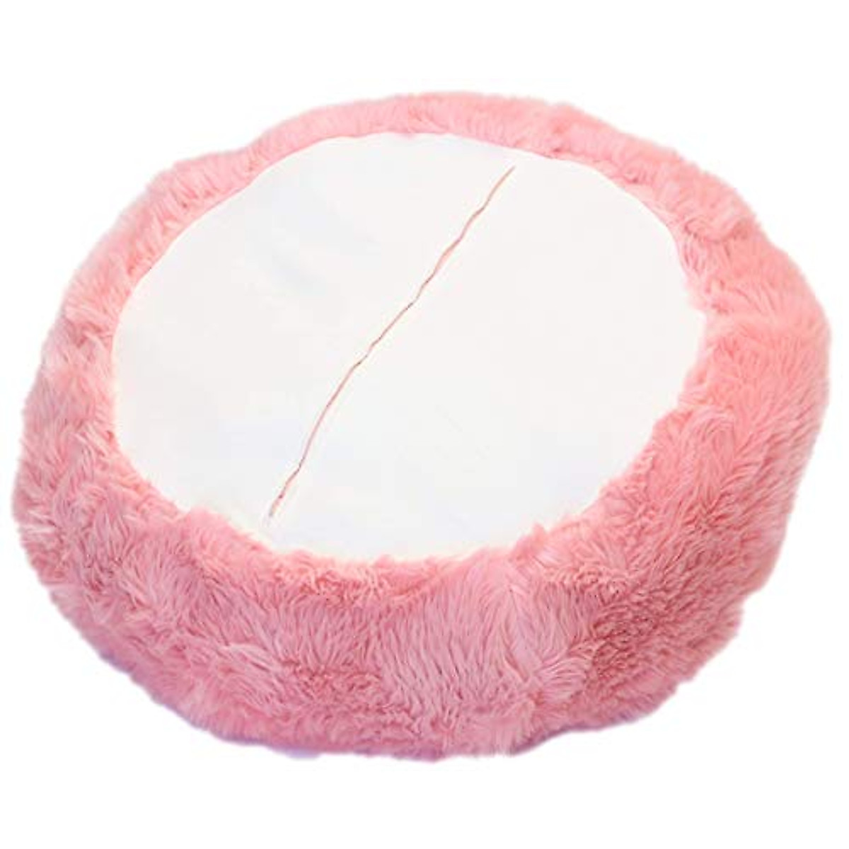 Fluffy Stuffs | Super Soft Furry Stuffed Animal Storage Bean Bag Chair Cover for Kids | Premium Plush Fur | Canvas Handle | Make Bedroom Clutter Comfortable and Fun for Children | Machine Washable