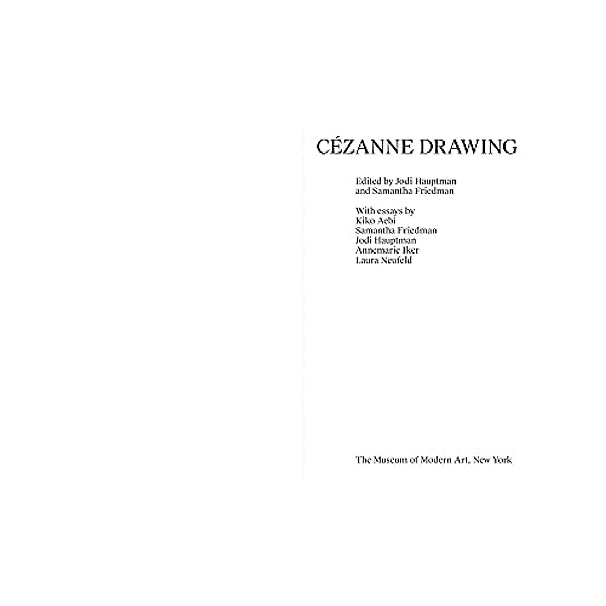 Cézanne: Drawing