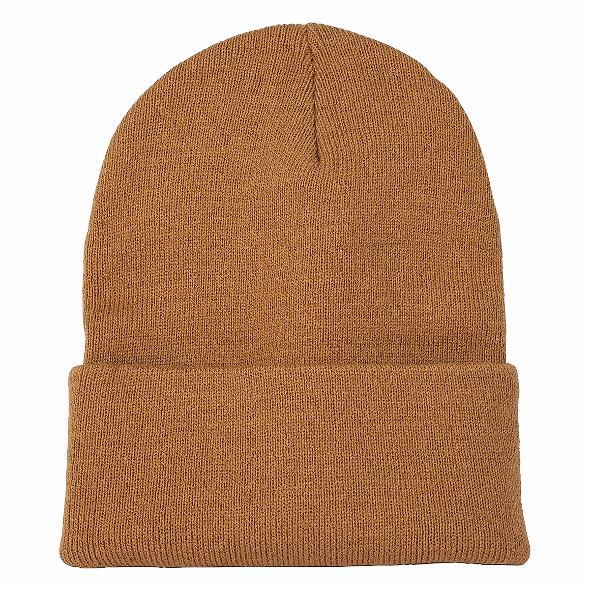 Gelante Men Women Warm Knit Cuffed Plain Beanie Hat Skull Cap. 2040A-1PC-Copper