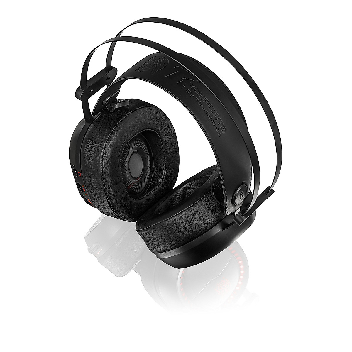 Thermaltake Tt eSports Shock Pro RGB Analog Stereo Gaming Headset for PC/PS4/Xbox/Nintendo Switch/iPhone/iPad/iPod/Android Mobile Devices HT-HSE-ANECBK-23