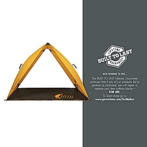 ONIVA - a Picnic Time brand - Pismo A-Frame Beach Tent - Pop Up Tent - Beach Shade, (Light Orange)