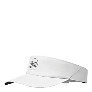 BUFF Unisex Child One Size Visor R-Solid White, One Size