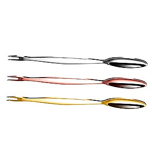 Anneome 3 Pcs Stainless Steel Crab Needle Lobster Crackers Stainless Steel Peeler Seafood Tools Shellfish Forks Shell Picks Crayfish Peelers Stainless Steel Crab Sheller Novel Crab Sheller
