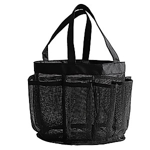 MBVBN Enignic Mesh Shower Caddy Portable for College Dorm Room Essentials, Caddy Organizer, With 8-Pocket Large Capacity For Conditioner, Soap And Other Bathroom Accessories. Camp, Gym, Swim, Beach.