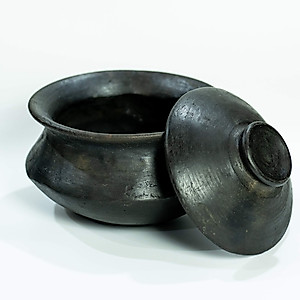 Ancient Cookware, Palayok - Filipino Clay Pot, Large, 2 Quarts