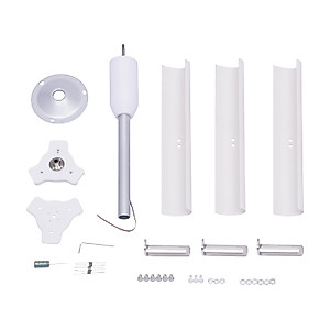 Wind Generator DIY Vertical Axis Wind Turbine Model Three-Phase Permanent Magnet Generator, for Teaching Physical Power Generation Principle