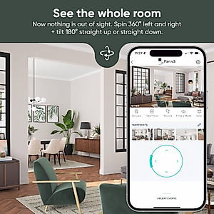 WYZE Cam v3 with Color Night Vision & Cam Pan v3 Indoor/Outdoor IP65-Rated 1080p Pan/Tilt/Zoom Wi-Fi Smart Home Security Camera & Google Assistant & Wireless Video Doorbell Pro (Chime Included)