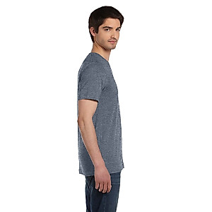 Bella Canvas Unisex Jersey Short-Sleeve V-Neck T-Shirt XL DEEP HEATHER
