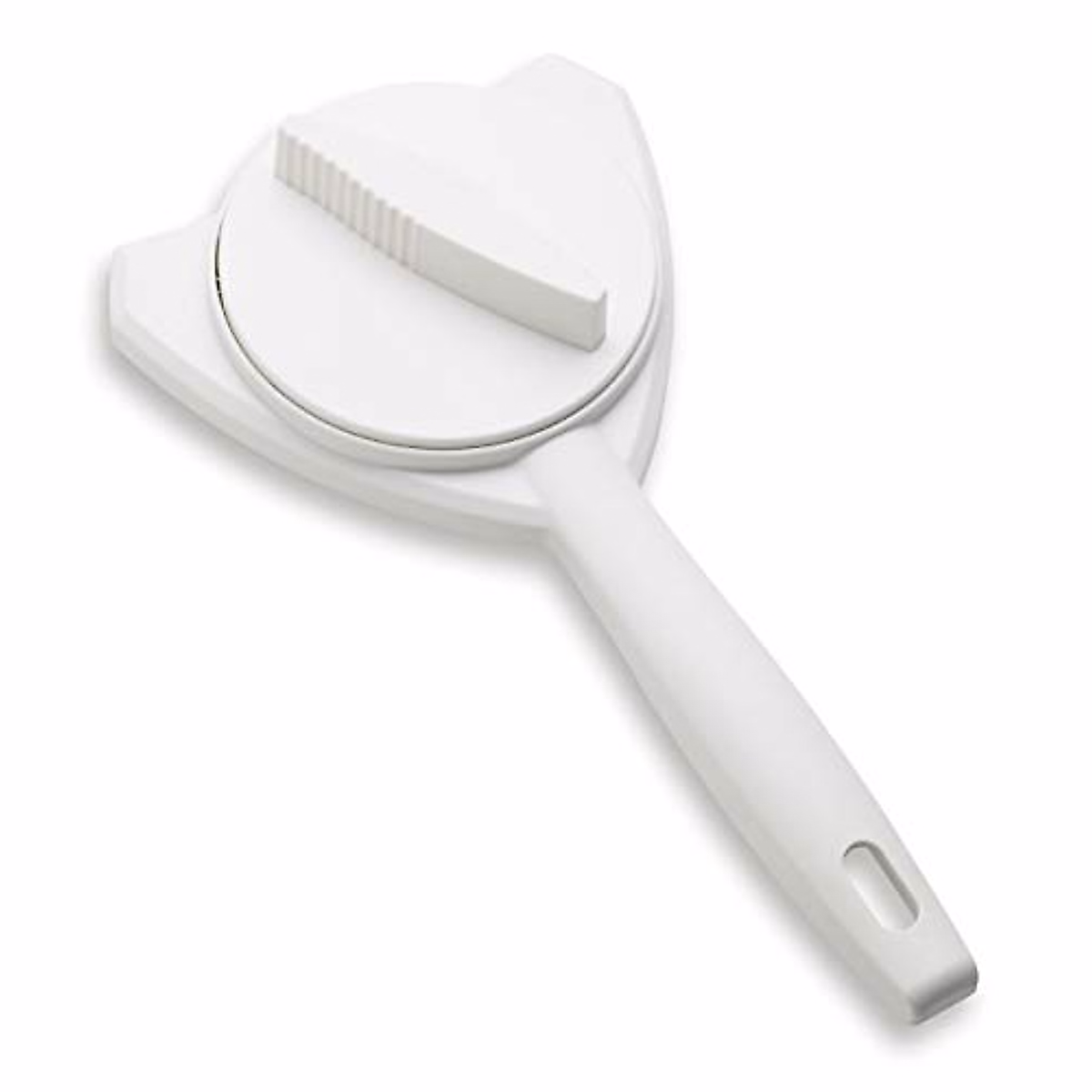 KUHN RIKON Auto Safety LidLifter/Can Opener with Ring Pull, 8 x 2.5 x 2.75 inches, Black & Strain-Free Gripper Opener for Jars and Bottles, 10 x 5 x 2.25 inches, White