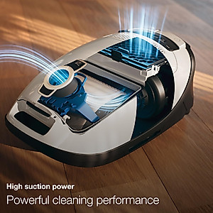 Miele Complete C3 Brilliant Powerline Vacuum Cleaner for Carpets and Hard Floors, in Bronze Pearl