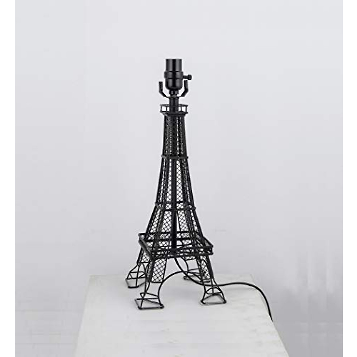 Adesso SL5001-01 Eiffel Tower Table Lamp, Black