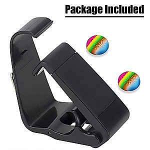 TPFOON Foldable Mobile Phone Holder Clip for Xbox One Controller, Cellphone Clamp Mount Compatible with Xbox One S, Xbox One X, Steelseries Nimbus, iPhone/Samsung/Sony/LG/Huawei