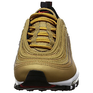 Nike Air Max 97 Og QS Mens Running Trainers 884421 Sneakers Shoes (UK 7 US 8 EU 41, Metallic Gold University red 700)