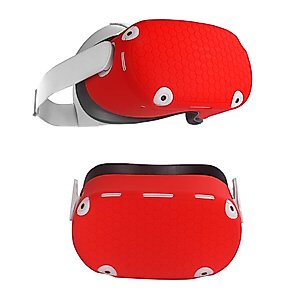 Vakdon Portable Hard Case for Nebula Anker Capsule 3 Laser, Charger and Other Accessories, Waterproof, Dustproof and Shockproof (Red)