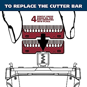 Wahl Black Chrome Smart Shave Replacement Foils, Cutters and Head for 7061 Series - Model 7045-700