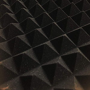 4PACK 48 "X 24 "X 2" Black Acoustic Panels Studio Soundproofing e Tiles,