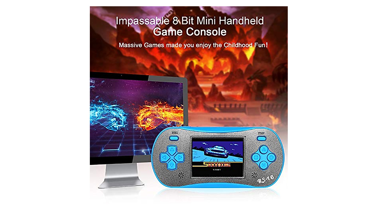 FAMILY POCKET RS16 - Retro Handheld Game Player