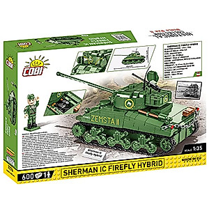 COBI Historical Collection WWII Sherman IC Firefly Tank