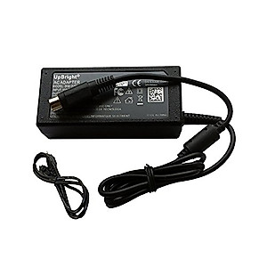 UpBright 4-Pin DIN AC/DC Adapter Replacement for AKAI LCT2060 LCT 2060 20in 20" LCD TV Switching Mode Universal Power Supply Cord Cable PS Battery Charger Mains PSU (with 4-Prong Connector)