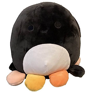 Squishmallow Official Kellytoy Halloween Spooky Collectible Soft Pillow Animals (Dolma Octopus, 8 Inch)