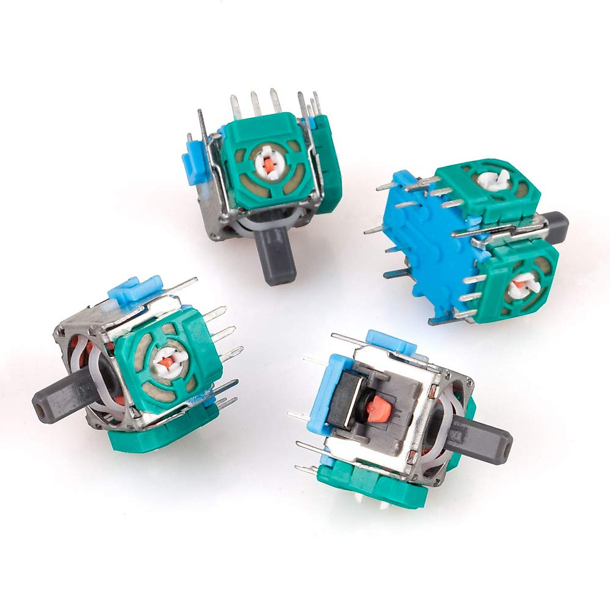 RGEEK 4Pack 3D Analog Stick Joystick Replacement for Playstion 4 PS4 Controller