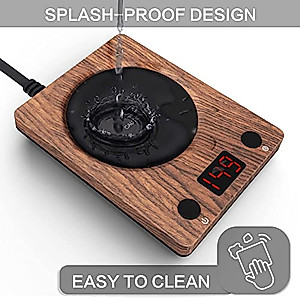 SEALON Coffee Mug Warmer for Desk - Electric Milk Tea Cocoa Beverage Coffee Cup Warmer Plate for Office Home Use with Auto Shut Off…