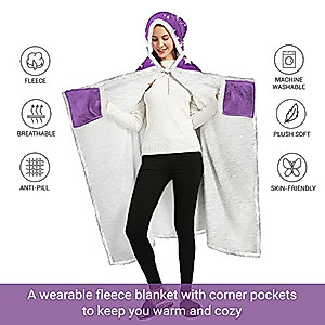 Sister Gifts from Sisters - Soft Blanket Hoodie for Spring Summer - Birthday Gifts for Sister, Mother 's Day Gifts for Sister - Sisters Stars Fleece Hooded Blanket