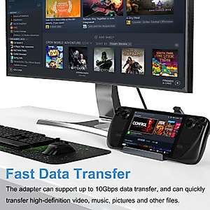 Jadebones Right Angle USB C Adapter (2-Pack), Up and Down 90 Degree Type C Male to Female 10Gbps PD 60W Fast Charge Connector for Steam Deck,Switch,Quest,MacBook,Laptop,Tablet,Phone (Grey)