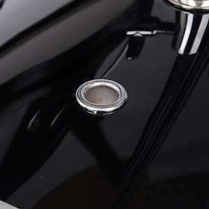 Drum Set 3-Piece Beginner Drum Set Junior Drum Set, Throne Stool, Drum Sticks, Bass Drum Pedal, Black