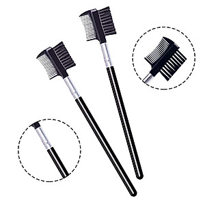 Eyelash Comb and Eyebrow brush, Eyelash Brush Comb Set (1PCS)