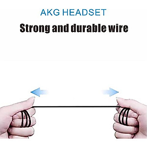 2022 Earbuds Stereo Headphones for Samsung Galaxy S21 Ultra 5G, Galaxy S20 FE, Galaxy S10, S9 Plus, S10e, Note 10, Note 10+ - Designed by AKG - with Microphone and Volume Buttons