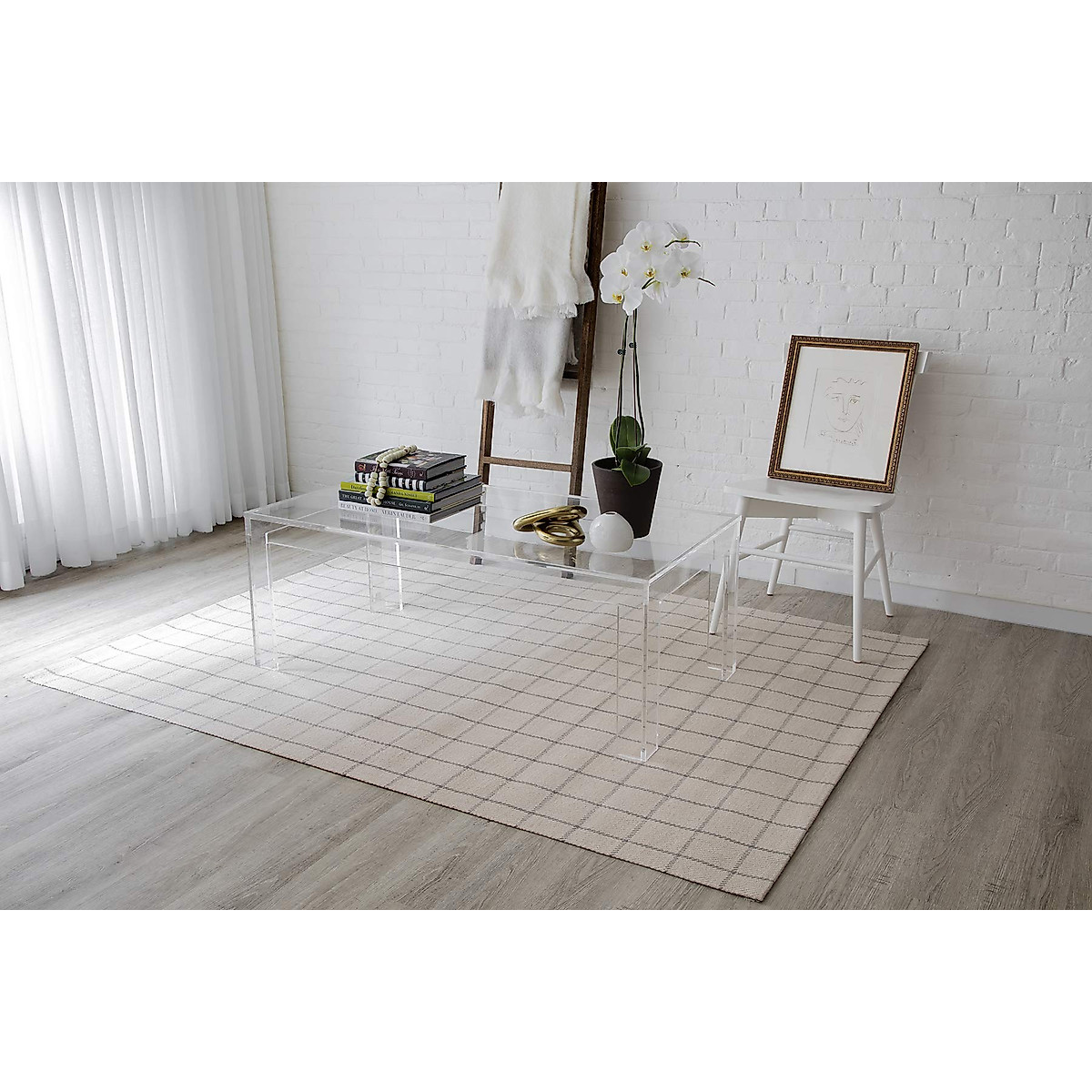 Erin Gates by Momeni Marlborough Deerfield Ivory Hand Woven Wool Area Rug 8' X 10'