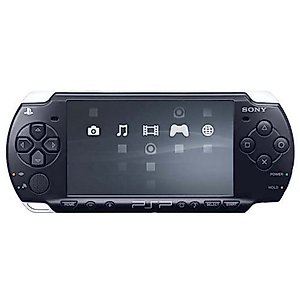 Sony Playstation Portable (PSP) 2000 Series Handheld Gaming Console System (Renewed) (Black)