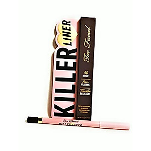 Too Faced Killer Liner 36-Hour Waterproof Eyeliner Killer Espresso .04 Ounces Gel Pencil